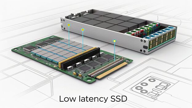 Low-Latency SSD Architecture in Edge Computing